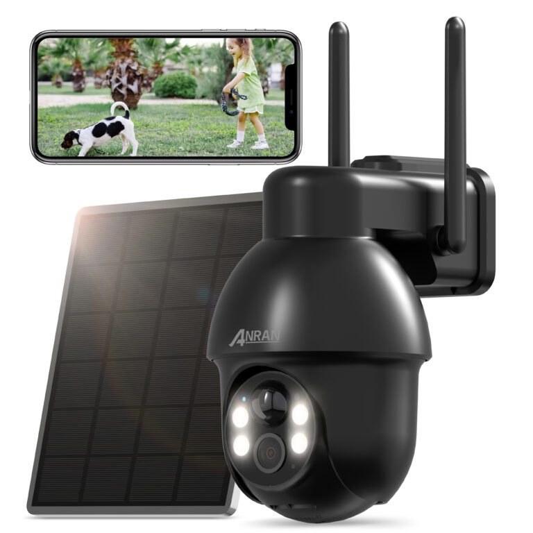 ANRAN 2K Wireless Outdoor Security Camera with Spotlight, Waterproof ...