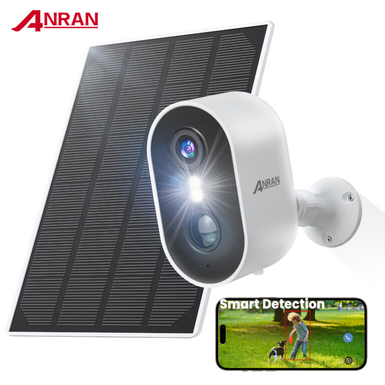 ANRAN Security Cameras Outdoor Wireless, 2 Cam-Kit, 4MP FHD Home Security Cameras System Battery ...