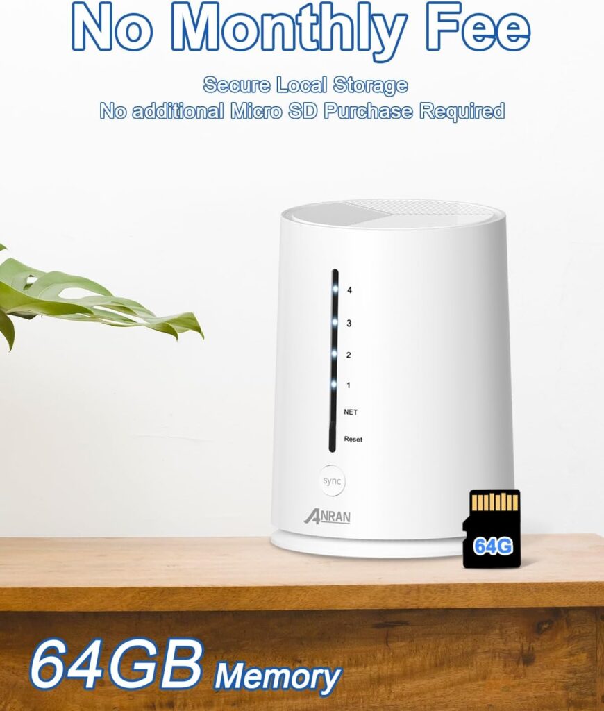 ANRAN Security Cameras Outdoor Wireless, 2 Cam-Kit, 4MP FHD Home ...