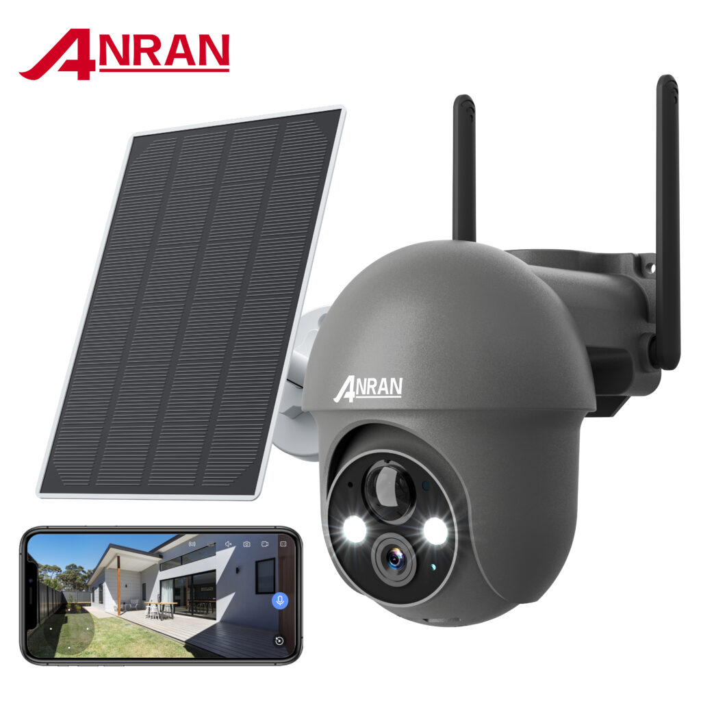 ANRAN Security Cameras Outdoor Wireless, 2 Cam-Kit, 4MP FHD Home ...